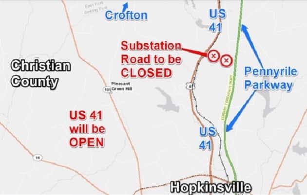 Portion Of Christian County Road To Be Closed For Bridge Construction ...
