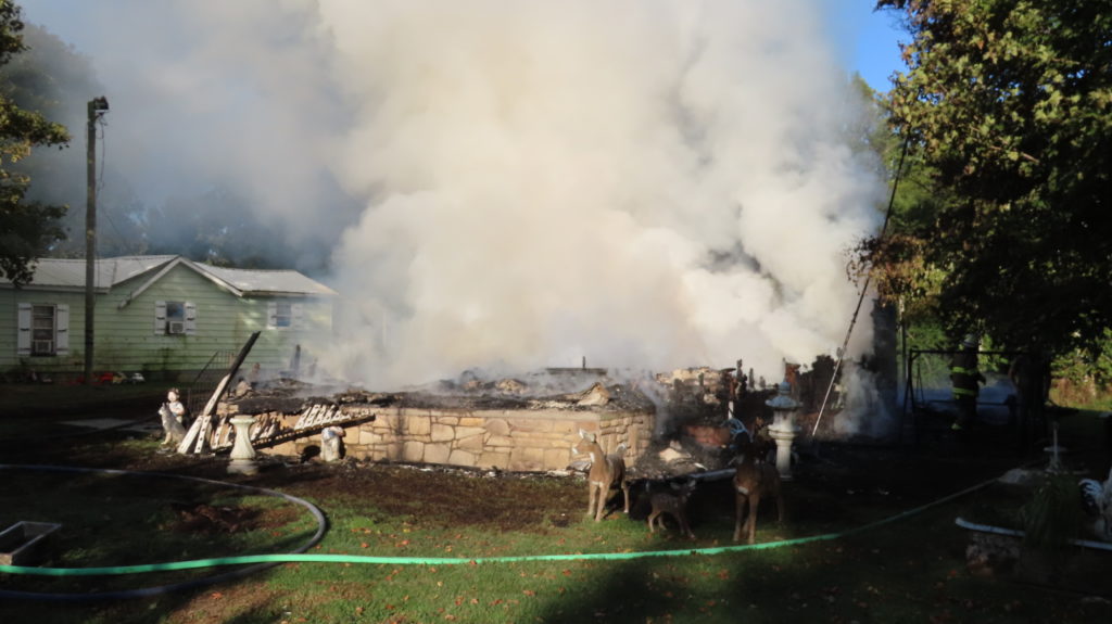 Mannington Home Destroyed In Fire (w/Video) | WKDZ Radio