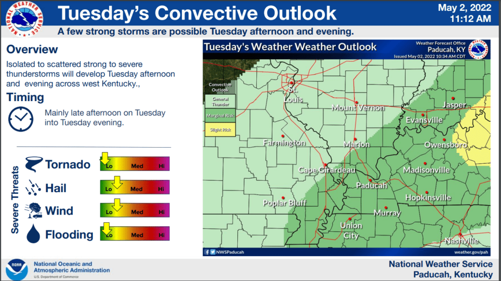 More Rain, Storms Likely This Week | WKDZ Radio
