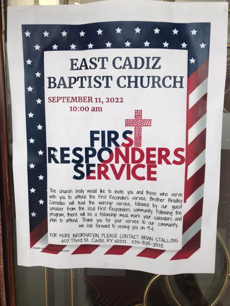 First Responders Service | WKDZ Radio