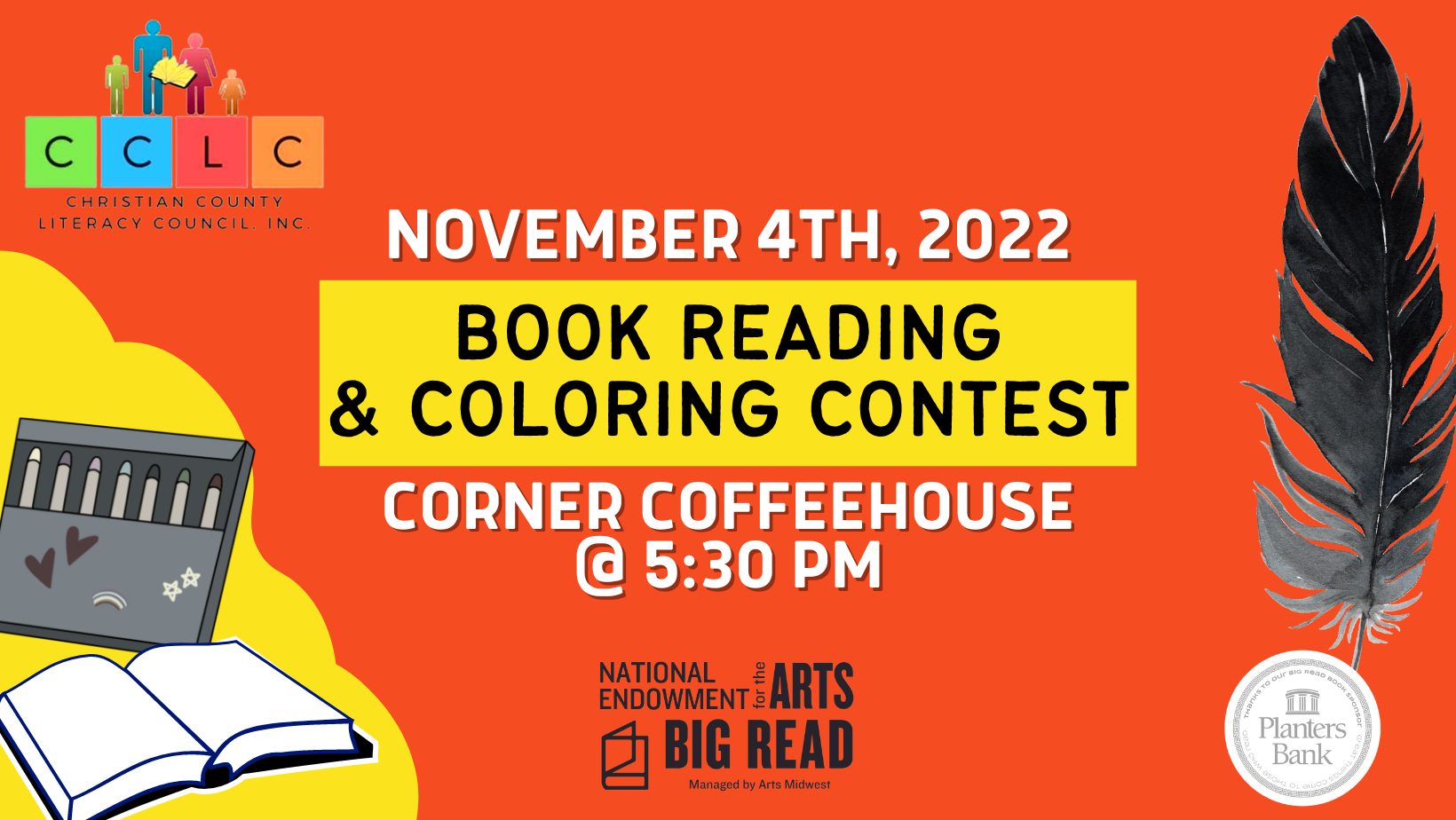 Book Reading and Coloring Contest | WKDZ Radio