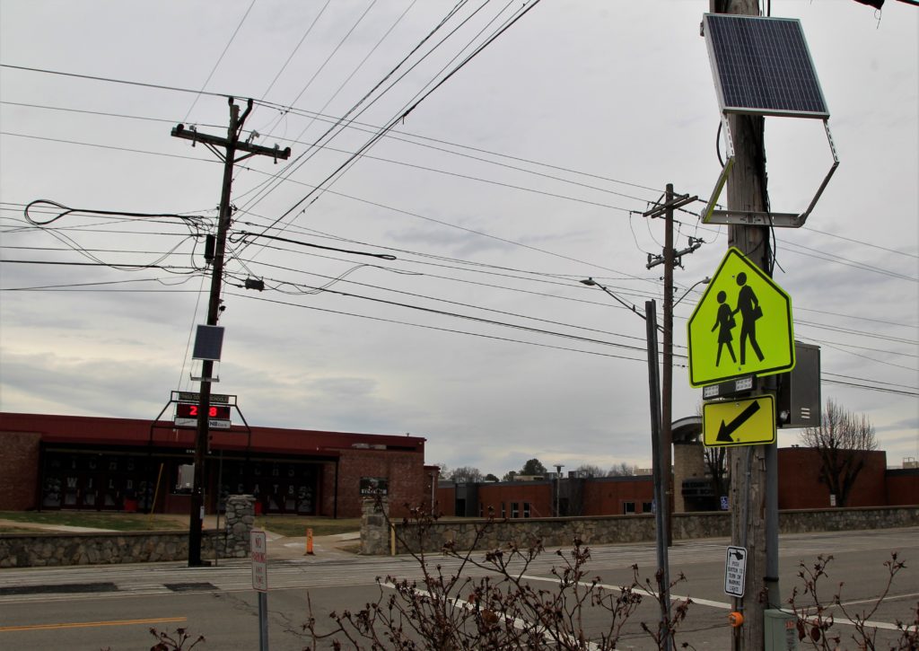 KYTC Installs Solar-Powered Crosswalk At Trigg Schools | WKDZ Radio