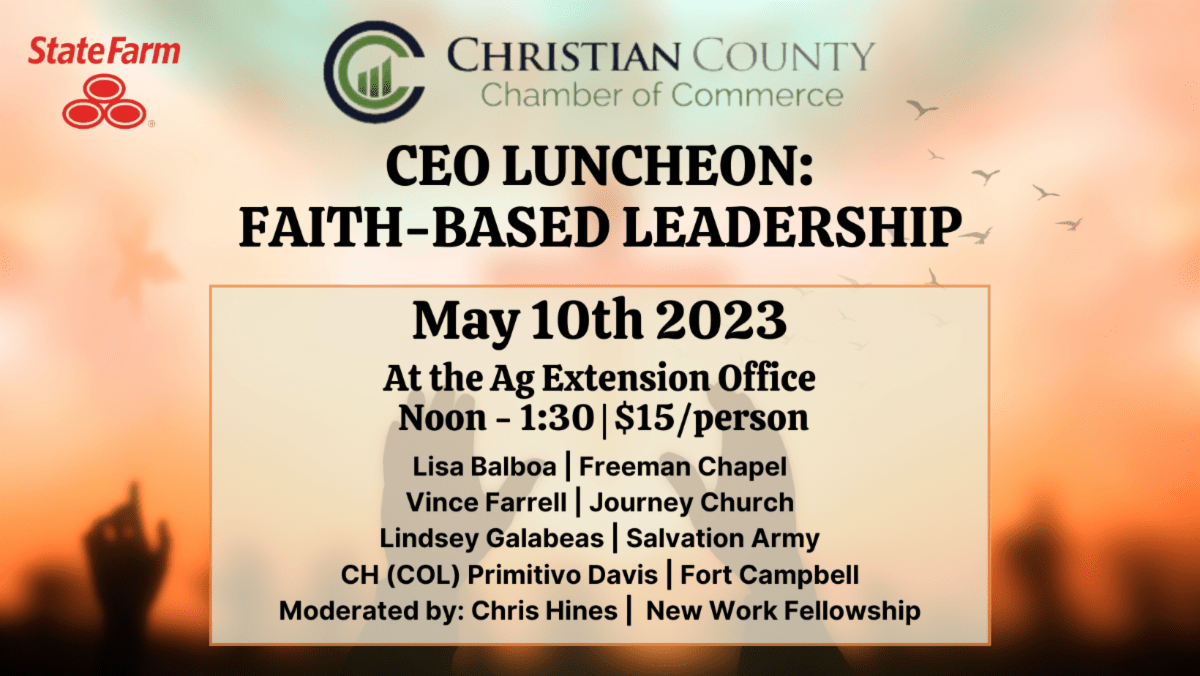 CEO Luncheon Faith-Based Leaders | WKDZ Radio