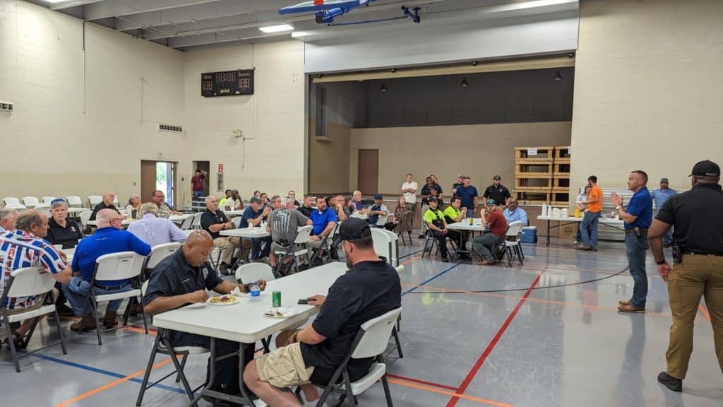 PHOTOS – Retired Enforcement Officers Get Together Over Breakfast To ...