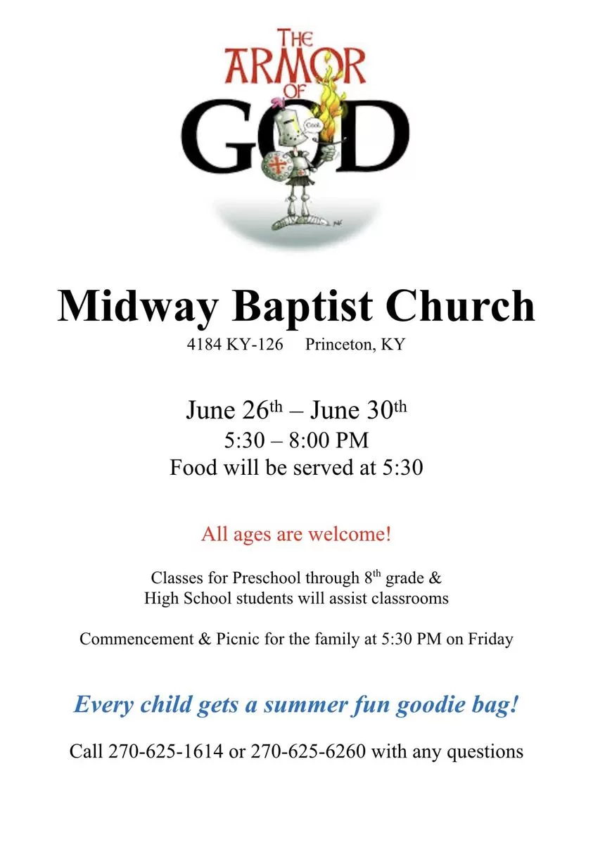 VBS- Midway Missionary Baptist Church | WKDZ Radio