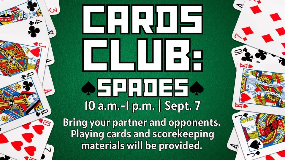HCCPL- Cards Club: Spades | WKDZ Radio