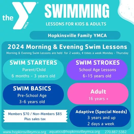 YMCA Swim Lesson Sign-ups | WKDZ Radio