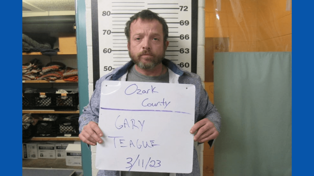 Ozark County Sheriffs Department Arrested A Man In Theodosia E