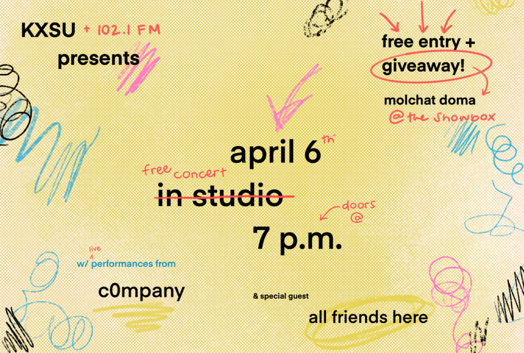 KXSU Presents: April In-Studio on 4/6/2023 | KXSU