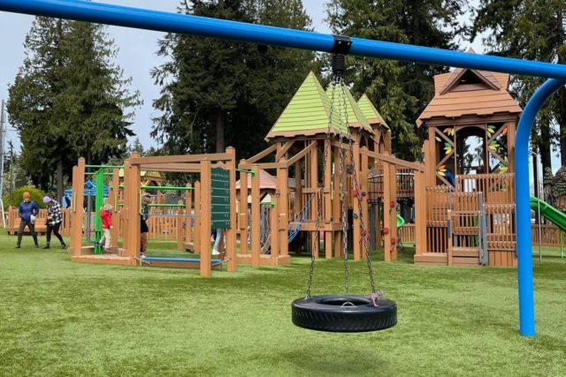 Target date to rebuild playground set for MayMyClallamCounty.com ...