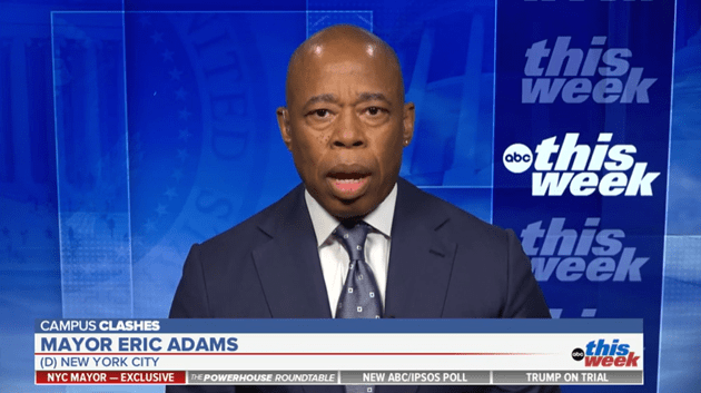 Mayor Eric Adams defends NYPD response to campus ...