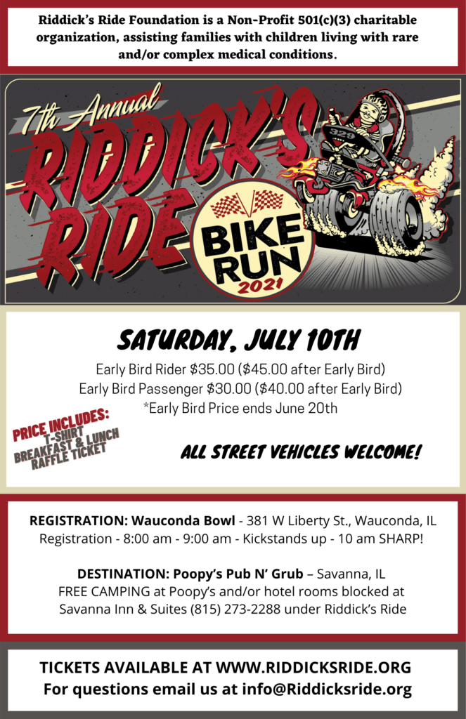 7th Annual Riddick’s Ride Bike Run | WLKG 96.1 FM The Lake