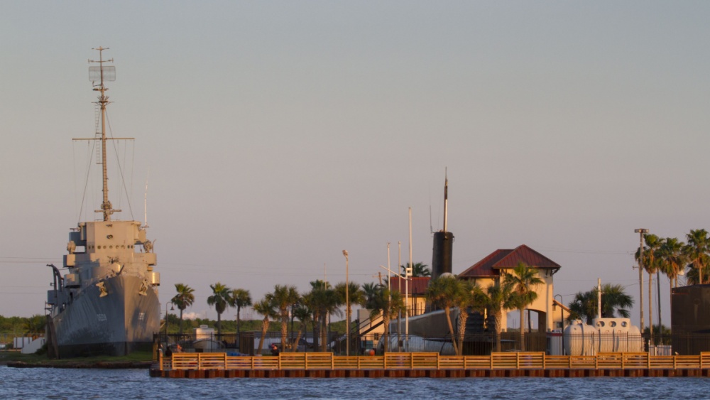 Barge strike causes partial collapse of bridge between Galveston and ...