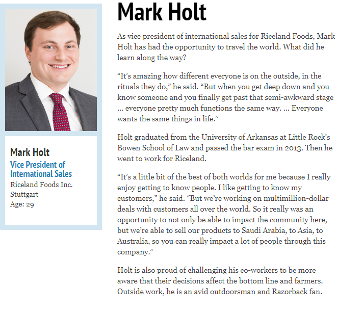 40 Under 40 Mark Holt – Deltaplex News