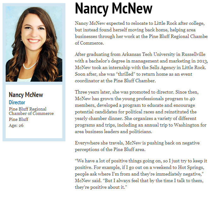 40 Under 40 Nancy McNew – Deltaplex News